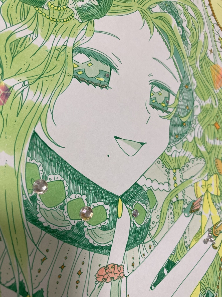 オリジナル色紙 エルフC - YYY - BOOTH