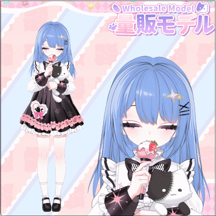 【Live2Dモデル】【汎用モデル】カスタムカラー猫ちゃん/Custom Color Cat - NekoDream-Live2D - BOOTH