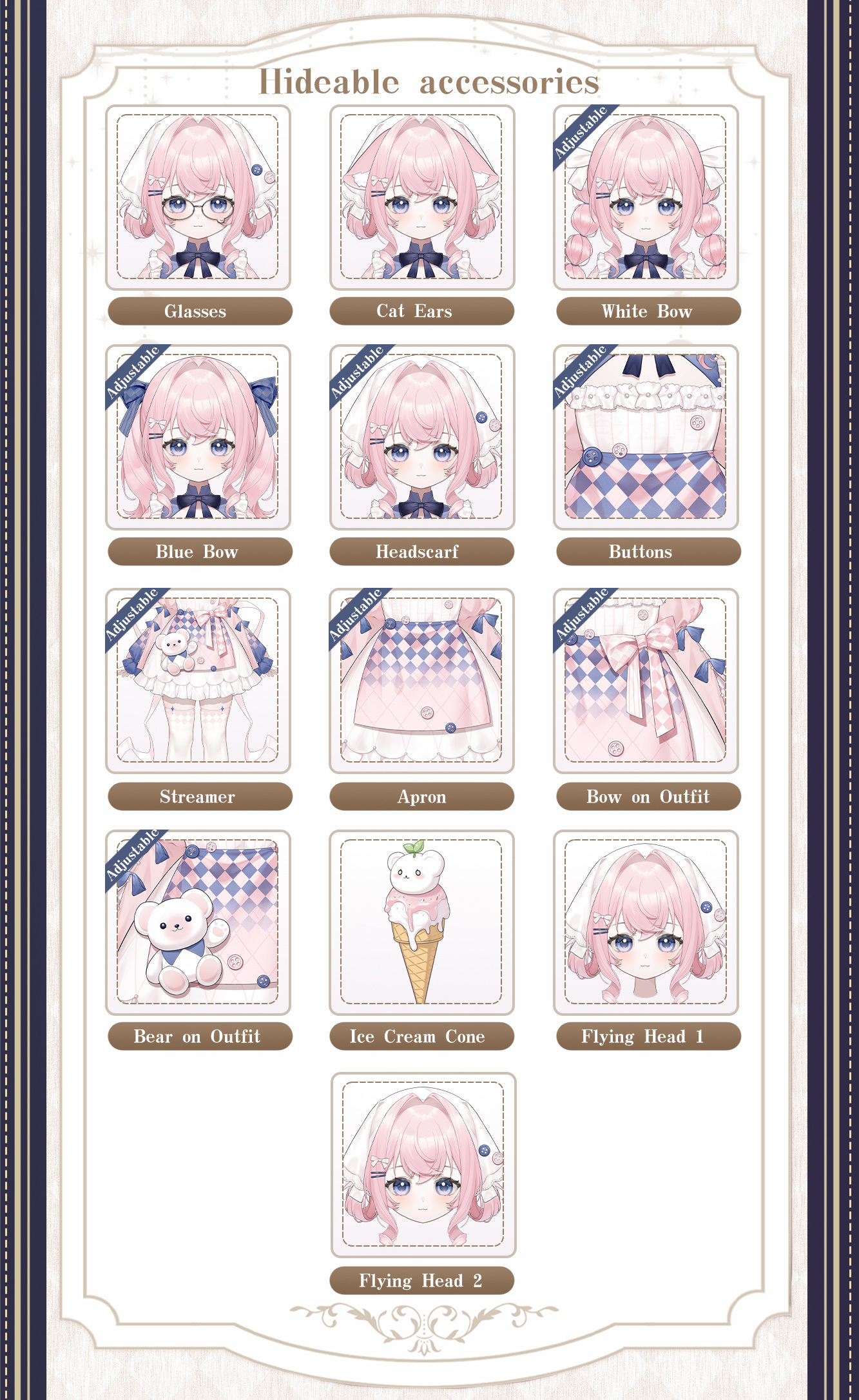 【Live2Dモデル】【汎用モデル】くまメイド / Kuma Maid - NekoDream-Live2D - BOOTH