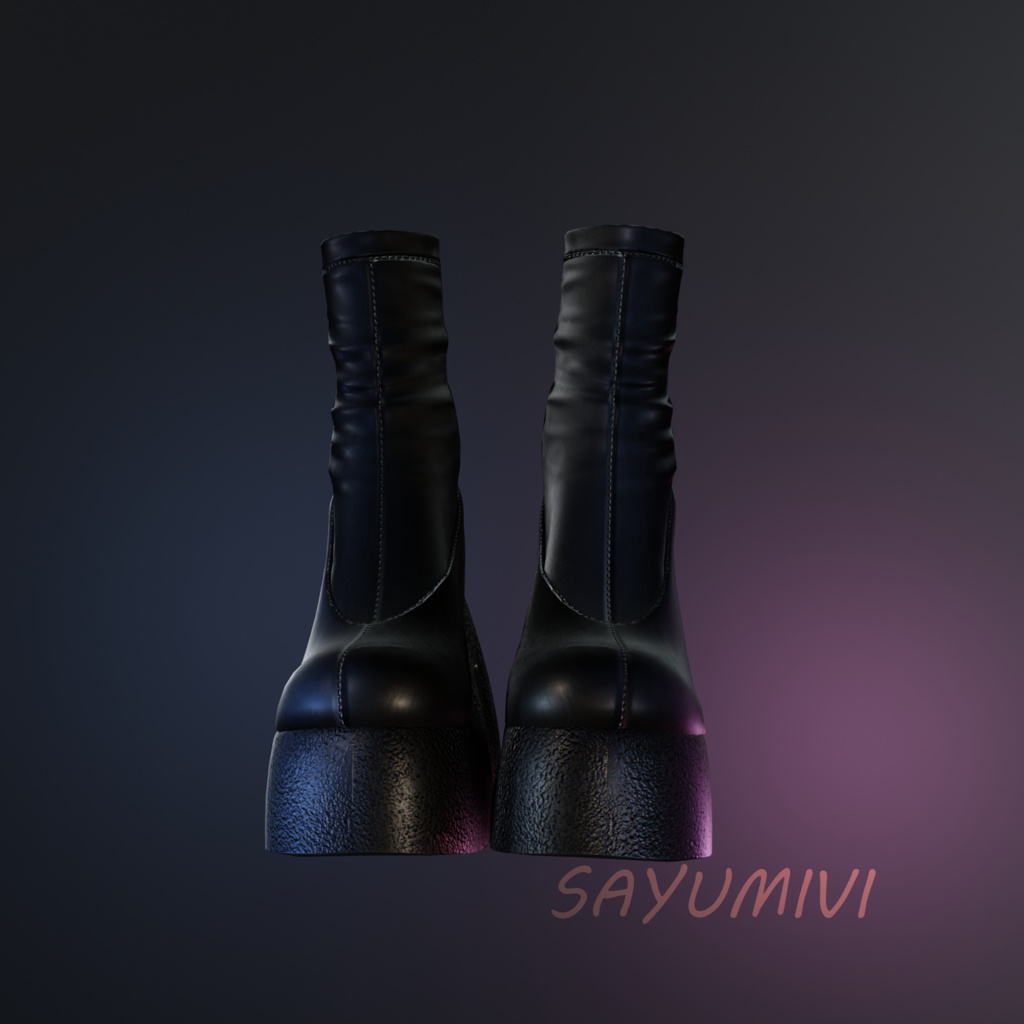 |MMD + VRM| ANKLE BOOTS DL - SAYUMIVI - BOOTH