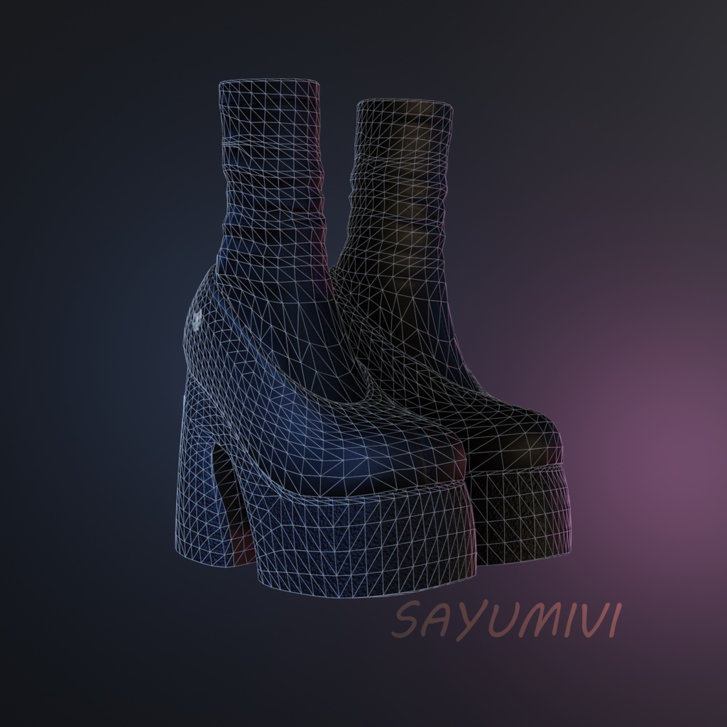 |MMD + VRM| ANKLE BOOTS DL - SAYUMIVI - BOOTH