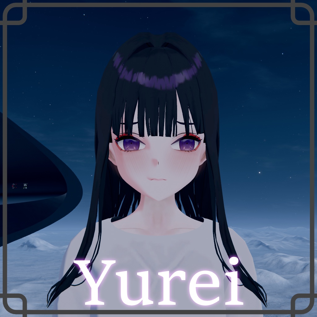 Yurei Original Character Vrchat 3D Model!! - suka-suka studio - BOOTH