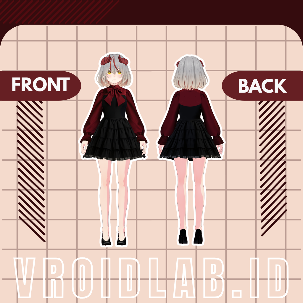 望月愛梨 Airi Mochizuki | VRoid Studio Outfit | Anime Style | Virtual ...