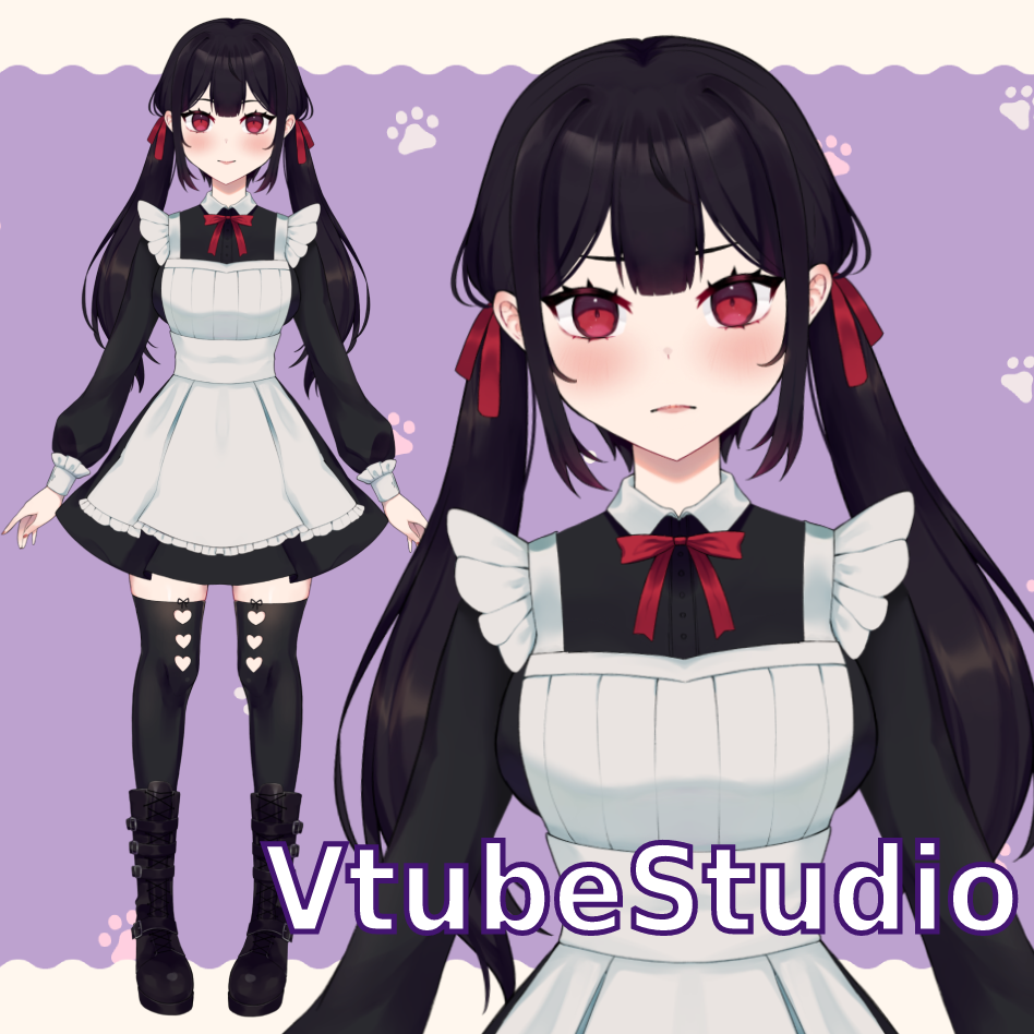 【live2dモデル】VTUBER MODEL - VTube Studio - live2dvtuber - BOOTH