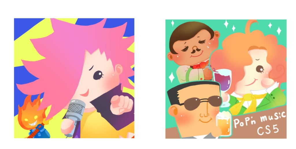 CS5缶バッジ - とん・ばす - BOOTH