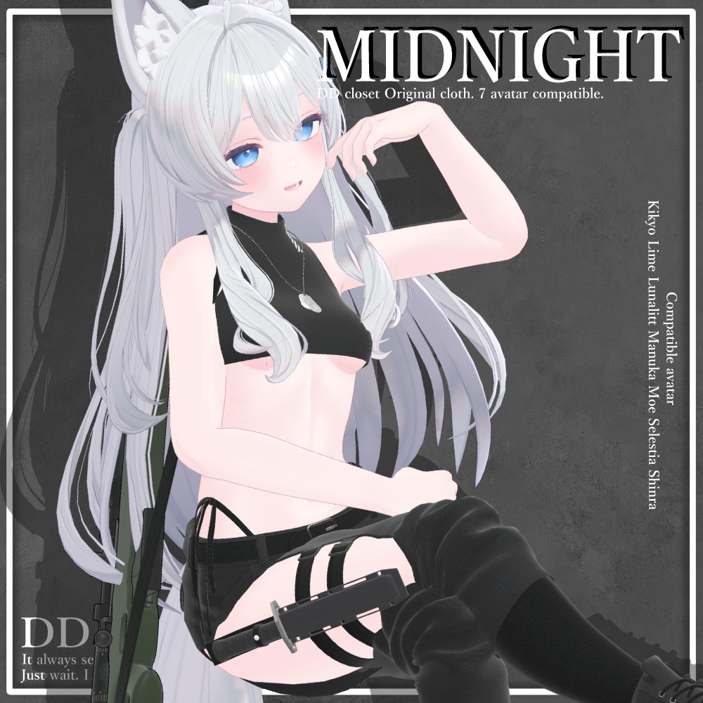 [7アバター対応] Midnight - DD closet - BOOTH