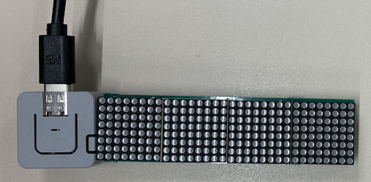 M5Atom用ミニLEDバッジ【赤】(レッド) - LED専科 SHOP - BOOTH