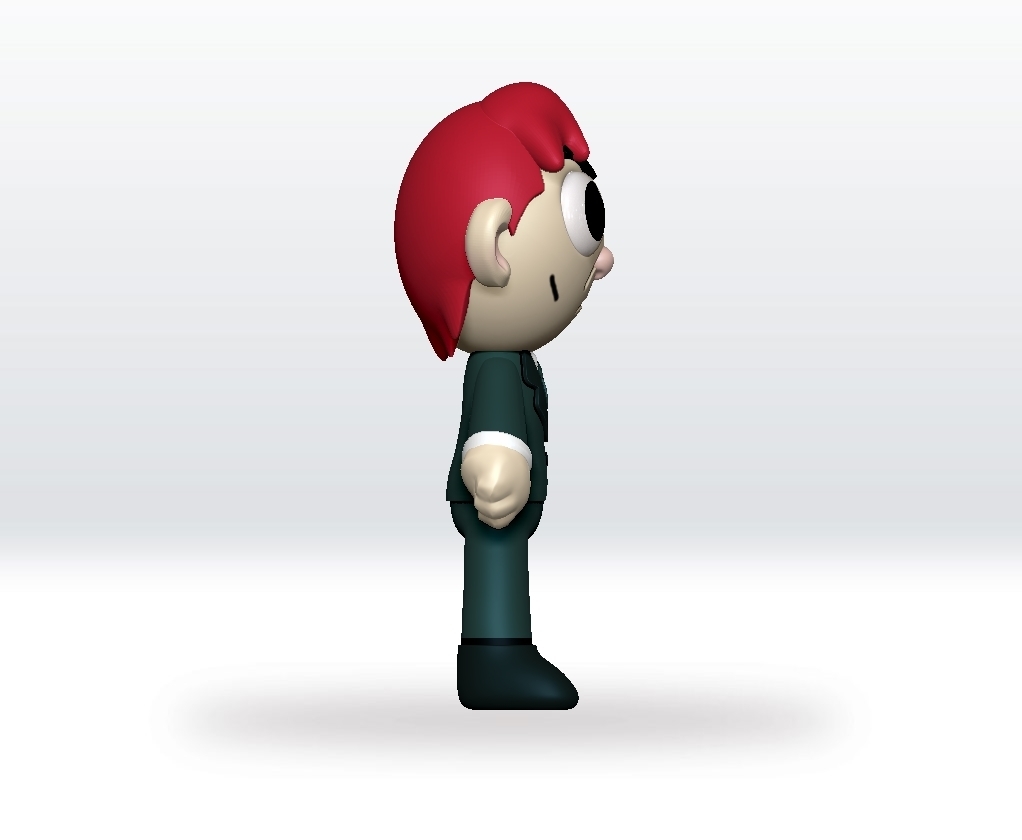 Squid game 2 Seong Gi Hun STL 3D Character Fanart - Fnflab - BOOTH