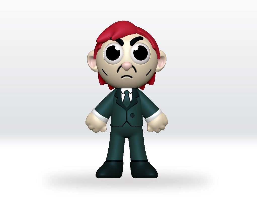 Squid game 2 Seong Gi Hun STL 3D Character Fanart - Fnflab - BOOTH