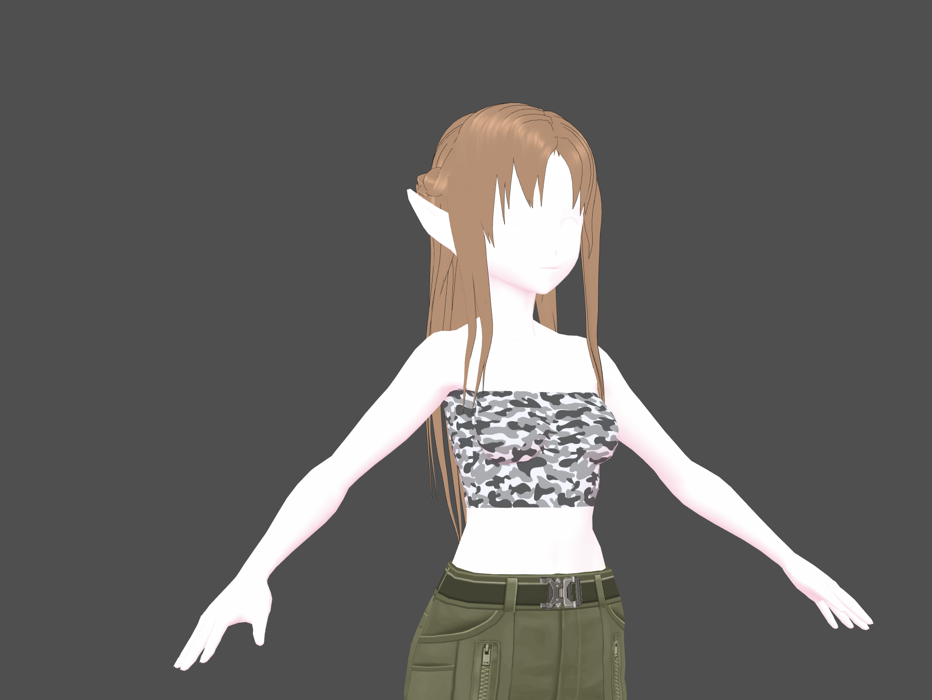 ヘア - SAO ASUNA hair preset - Virtuo - BOOTH