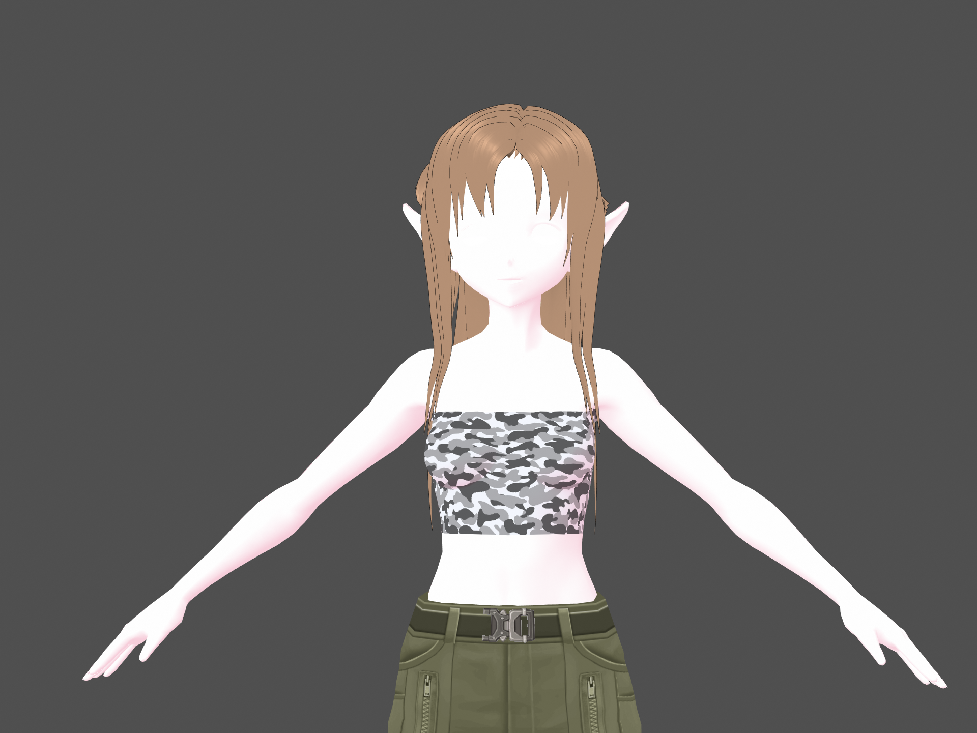 ヘア - SAO ASUNA hair preset - Virtuo - BOOTH