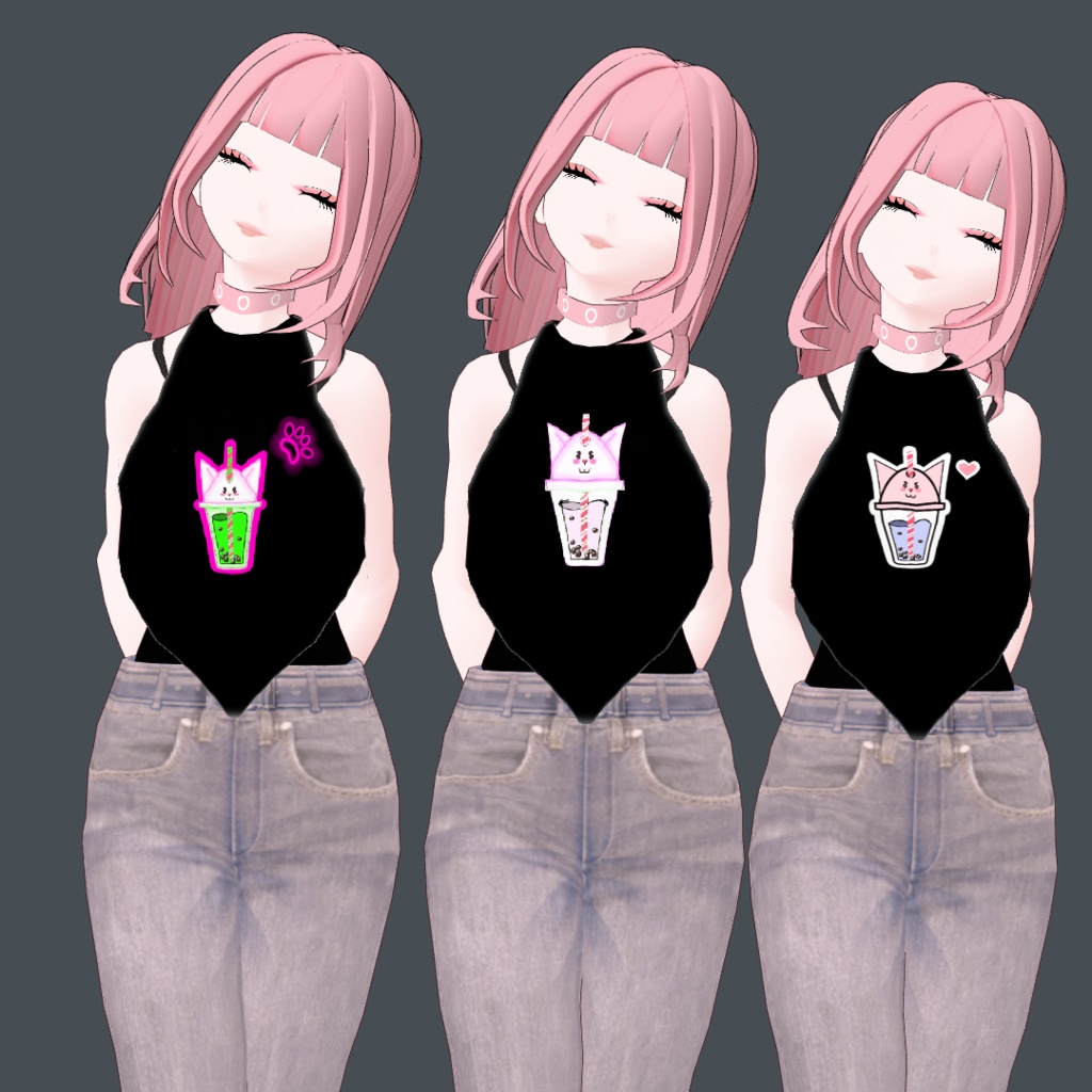 Freebies - shirt pack - Virtuo - BOOTH