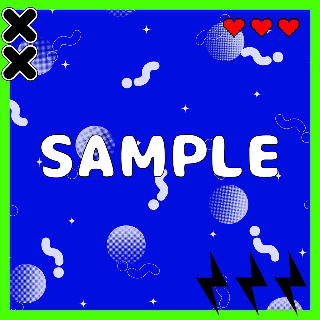 [Procreate]ポップなスタンプ35種セット - 087ohana - BOOTH