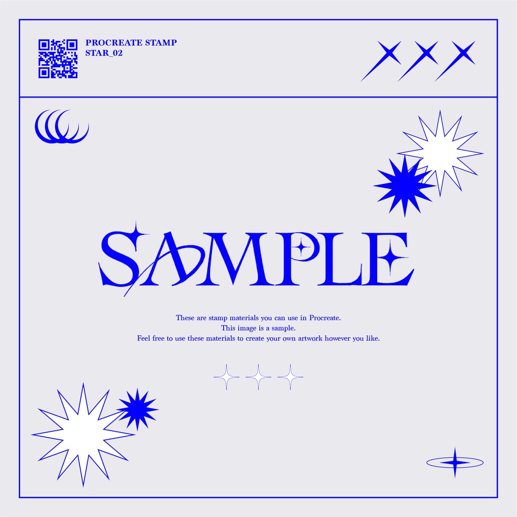[Procreate]星空スタンプ50種セット No.02 - 087ohana - BOOTH