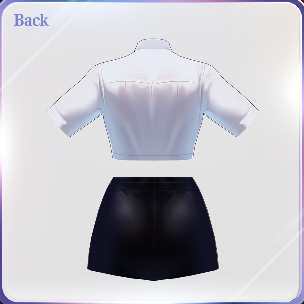 [Vroid] Sexy office outfit / OL服 / Office lady - Surcen - BOOTH