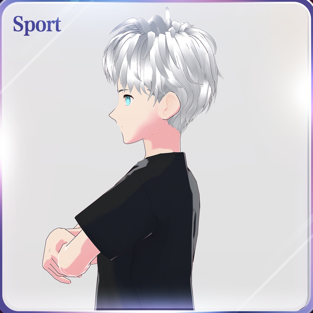 [Vroid] Short hair / Sport - Surcen - BOOTH