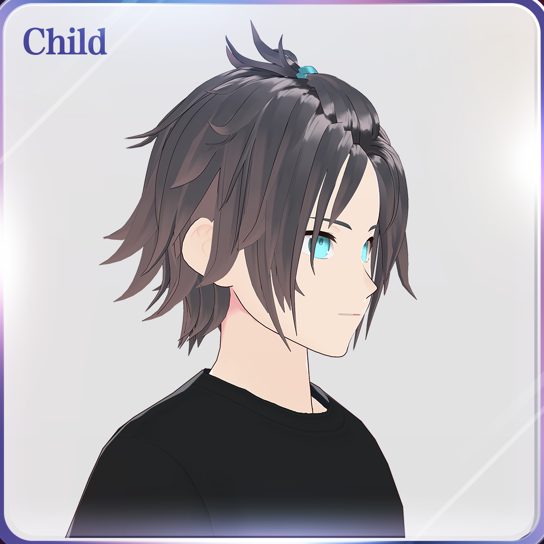 [Vroid] Pinned Bangs / ピン留めバング / Child - Surcen - BOOTH