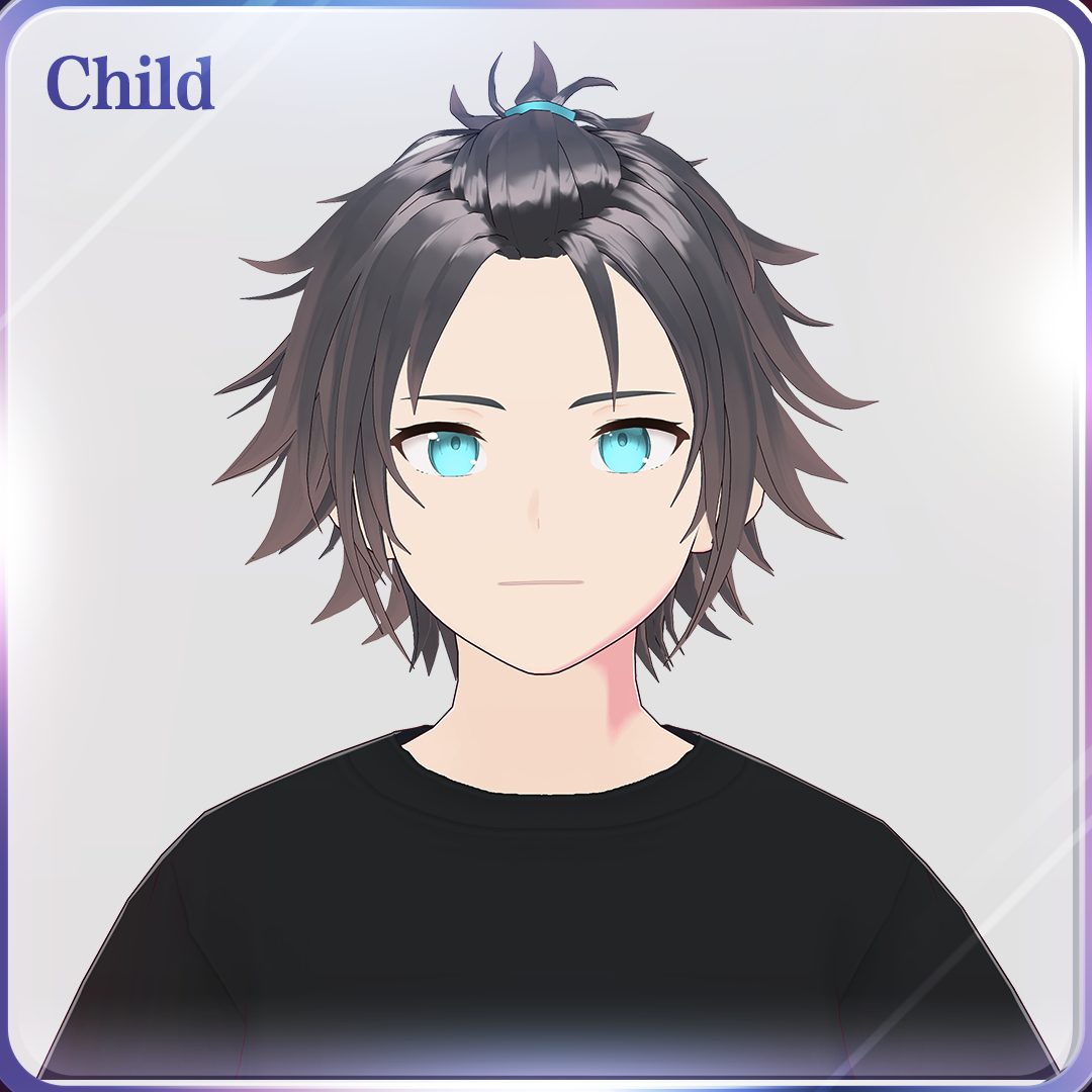 [Vroid] Pinned Bangs / ピン留めバング / Child - Surcen - BOOTH