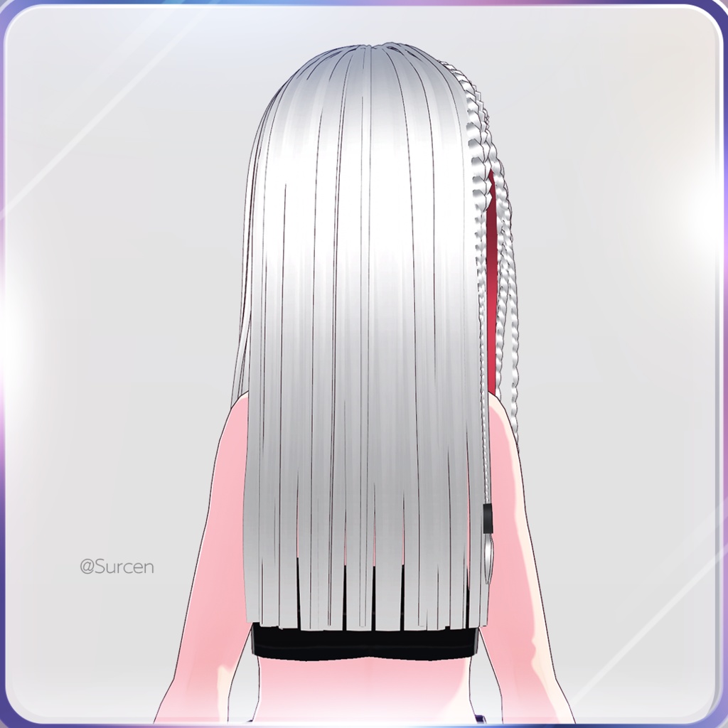 [Vroid] Girl hair preset/ Cool hair/ Braid hair/ Kpop Star - Surcen - BOOTH