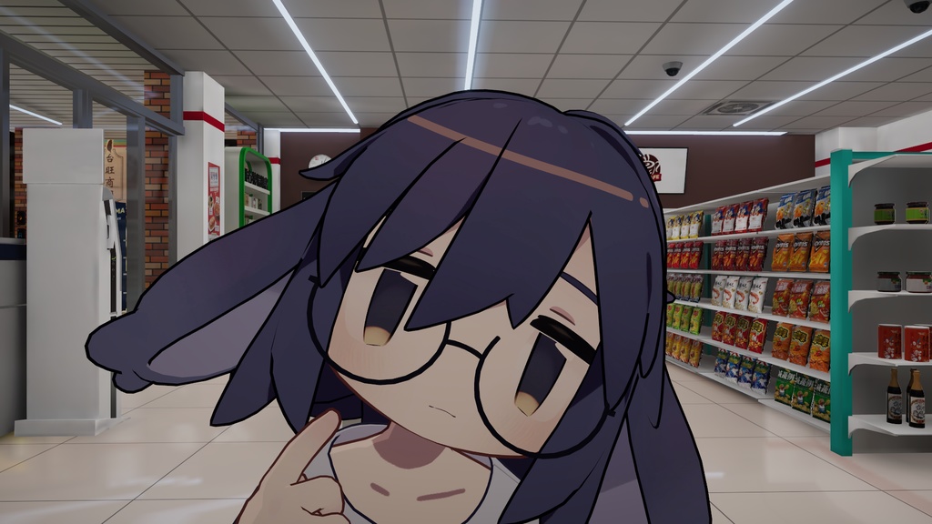 うささき/Usasaki - Face Tracking Add-on - hashedits - BOOTH