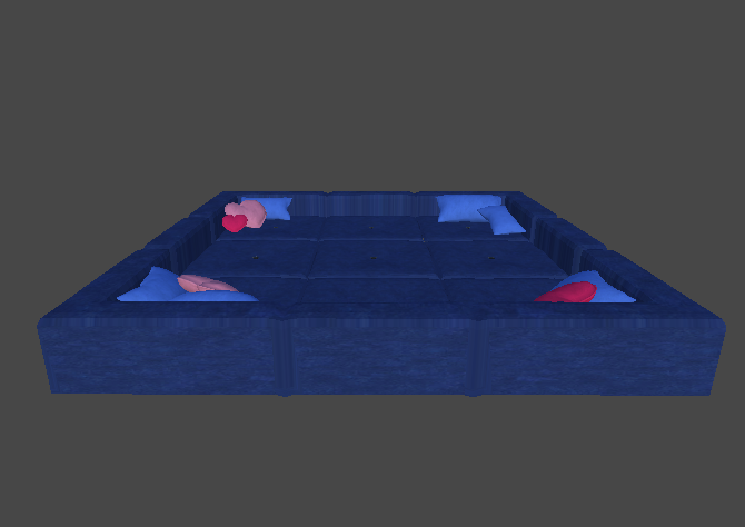 Cozy Conversation Pit / Cuddle Pit - Smol Bean Creations - BOOTH