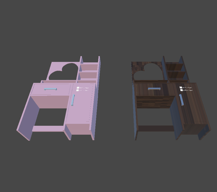 Smol Beans Heart Vanity - Smol Bean Creations - BOOTH