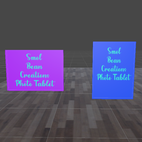Photo Flip Posters and Tablets - Smol Bean Creations - BOOTH