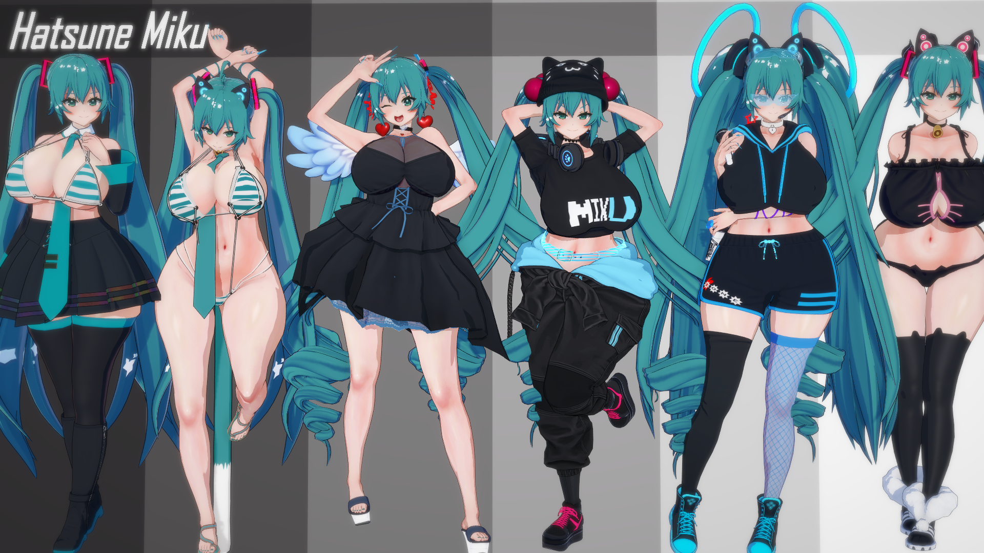 Lively Miku | Koikatsu Card - Hudson's Koikatsu Cards - BOOTH