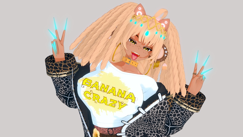 Banana Juju V2 Koikatsu Card | バナナ ジュジュ - Hudson's Koikatsu Cards - BOOTH