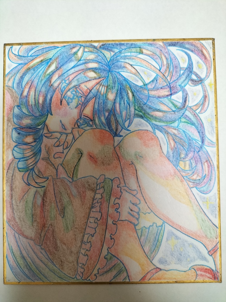 色紙原画イラスト - 20057 - BOOTH