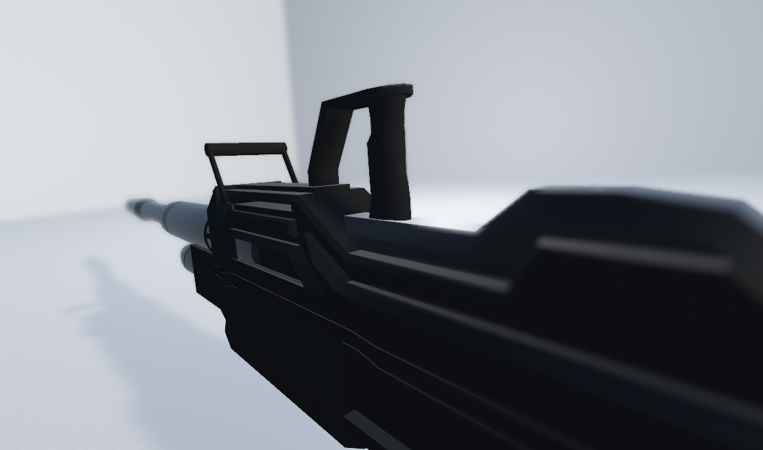 【VRChat想定】携行型機銃 「ACM-127」 - ちぇるこれ - BOOTH