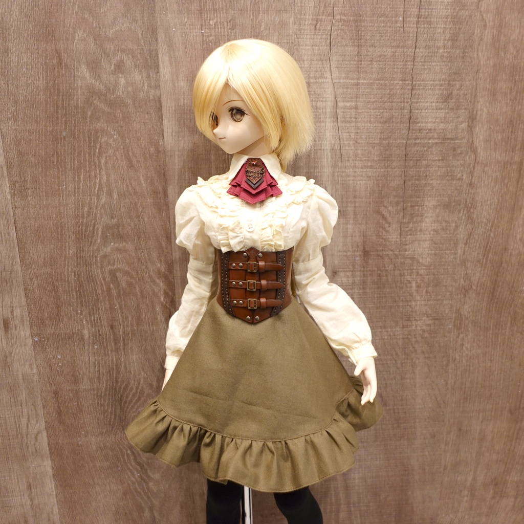 [受注生産] DD（S/M/L胸）コルセット02 本革 - LeatherCraft-luke - BOOTH