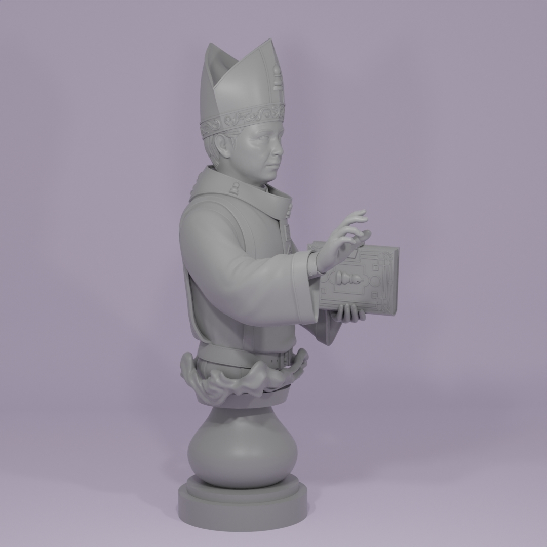 【STLデータ】Chess Bishop - Modeling Studio - BOOTH