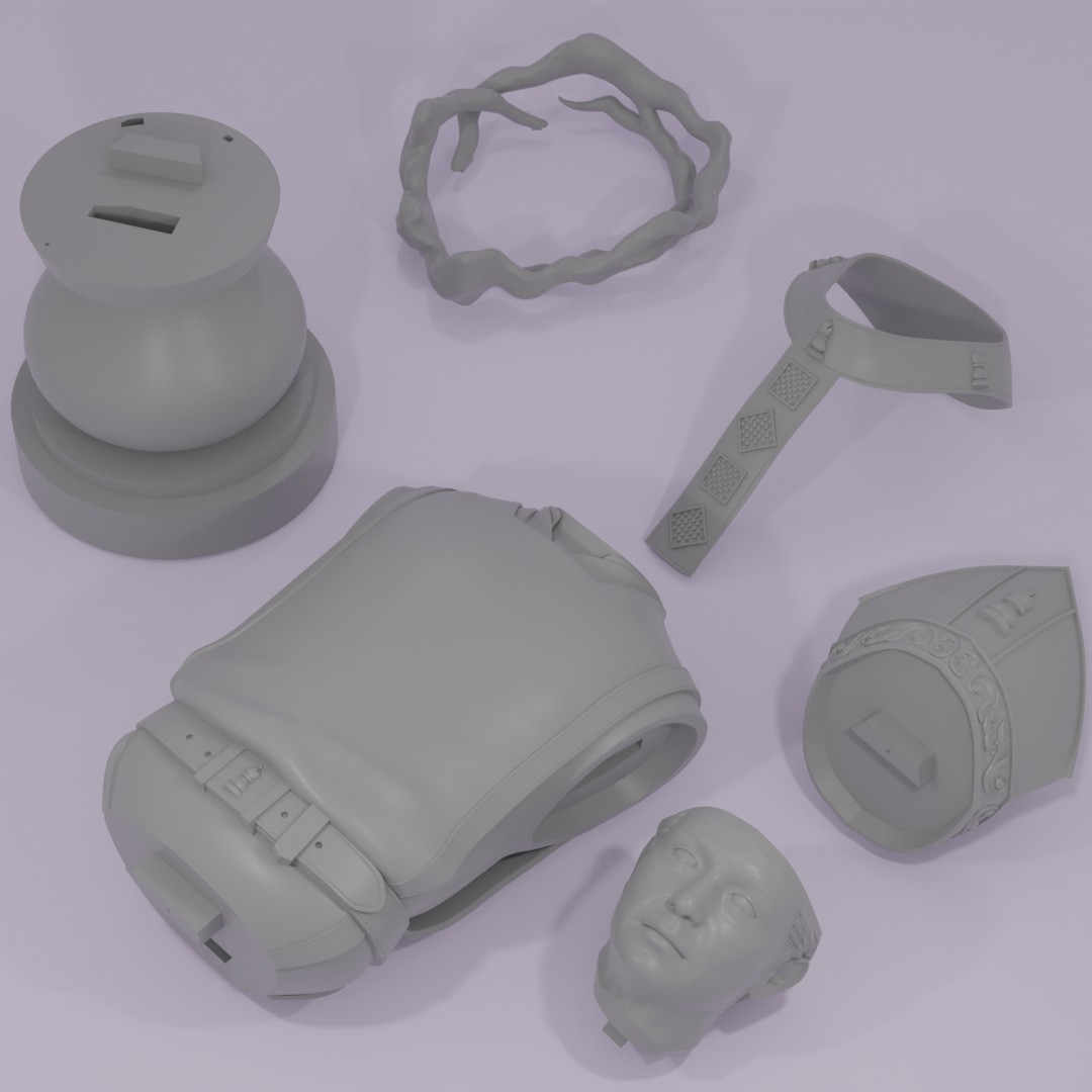 【STLデータ】Chess Bishop - Modeling Studio - BOOTH