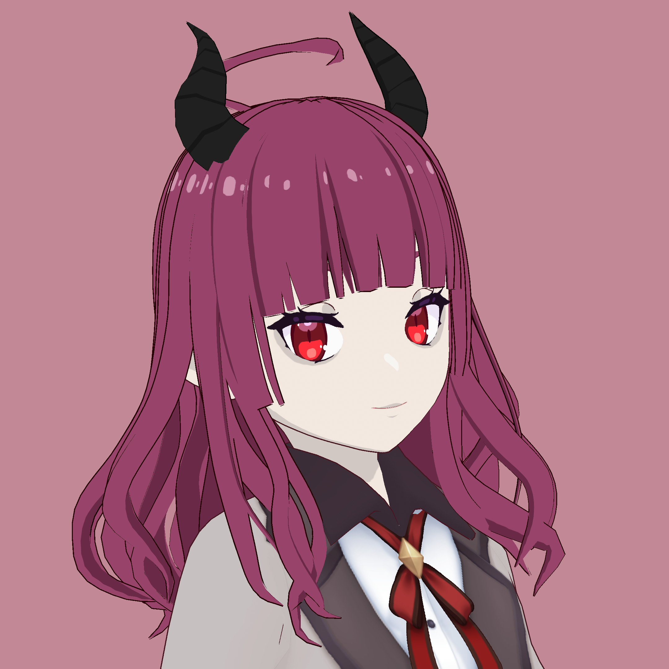 FREE Dolly Devil VRoid Model ~ VRM and VRoid Files - pixellangel - BOOTH