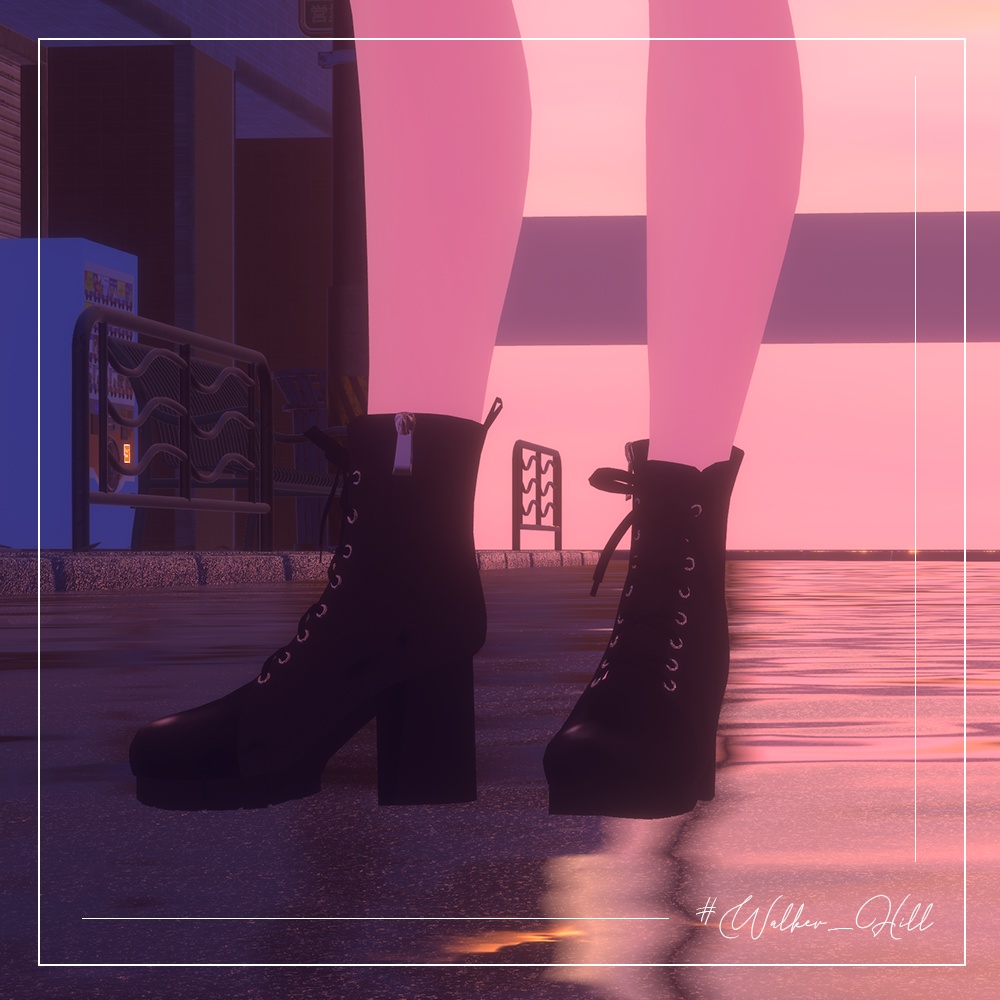 Heel(靴) Set for Moe [萌] / Shinra [森羅] / Manuka [マヌカ] - NAUGHTY SHOP - BOOTH