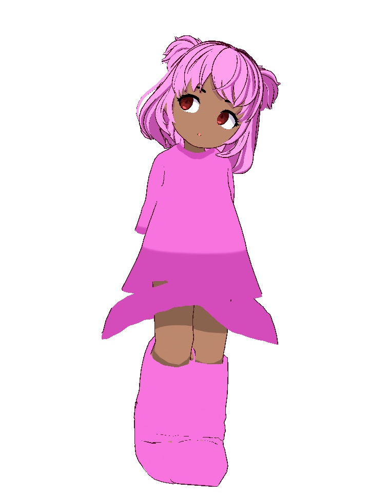 (free)Vroid Chibi body base [female and male]/（無料）Vroidちびボディベース[女性と男性 ...