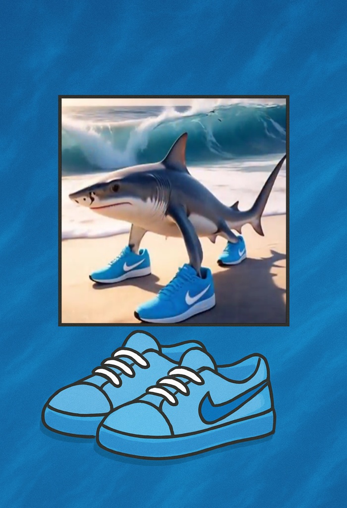 Tralalero tralala costume for Lime - mini - BOOTH