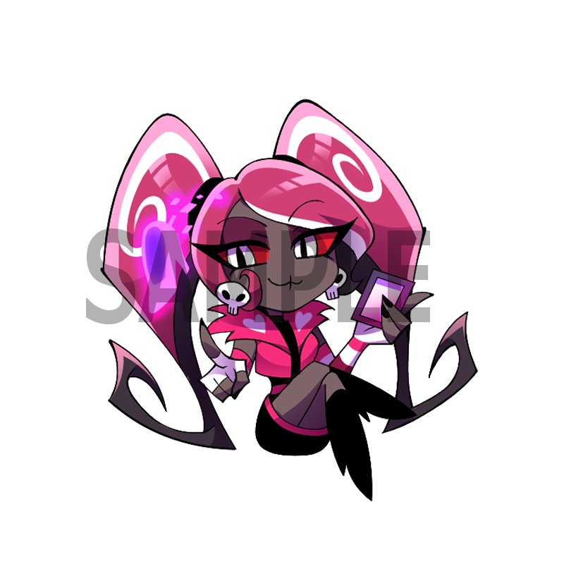 両面アクキー【ヴェルヴェット】ver2 - @7690100_SHOP - BOOTH