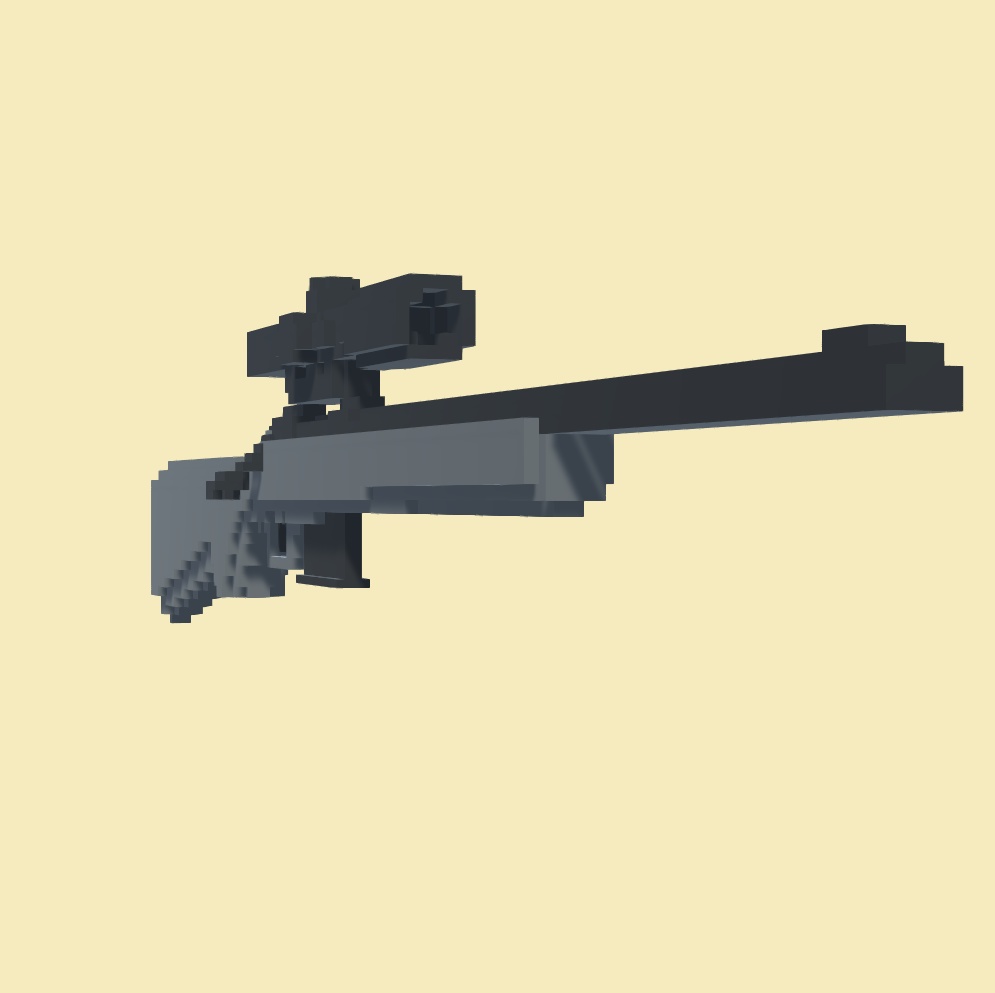 M24 SNIPER RIFLE PIXEL - KEGA - BOOTH