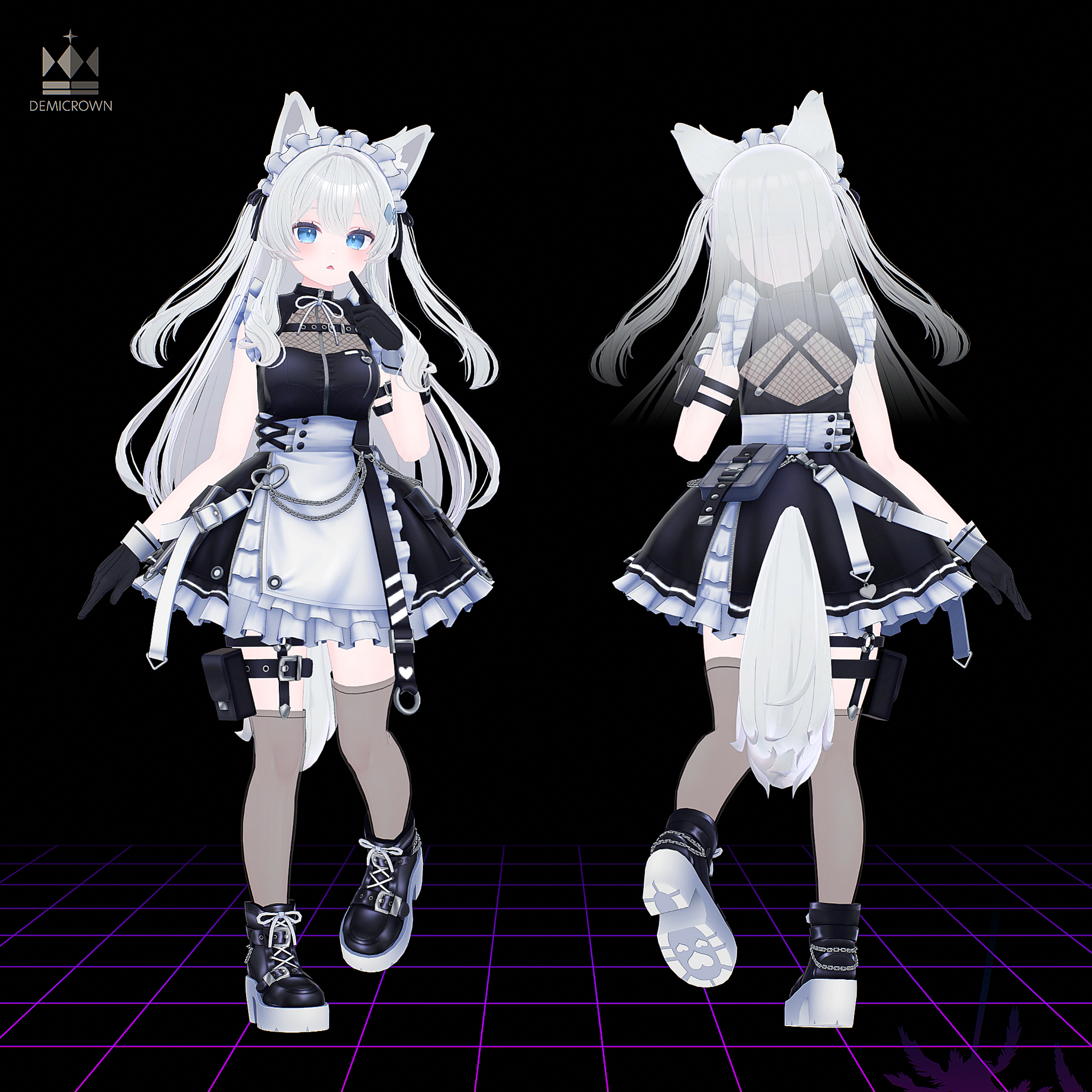 【ライム対応】CYBER MAID【VRChat】 - Demicrown - BOOTH