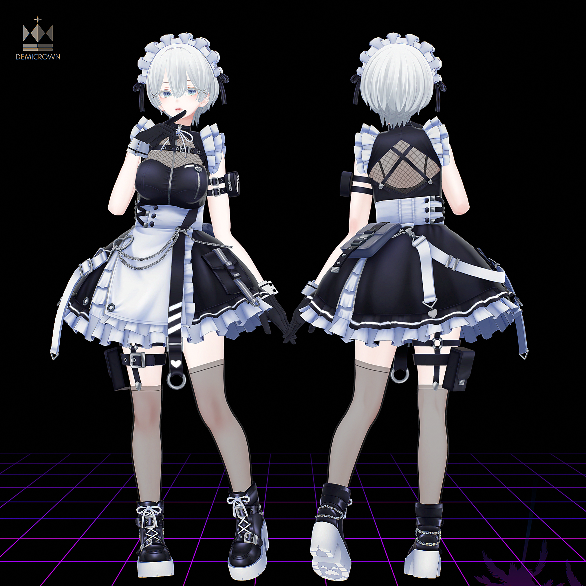 【森羅対応】CYBER MAID【VRChat】 - Demicrown - BOOTH