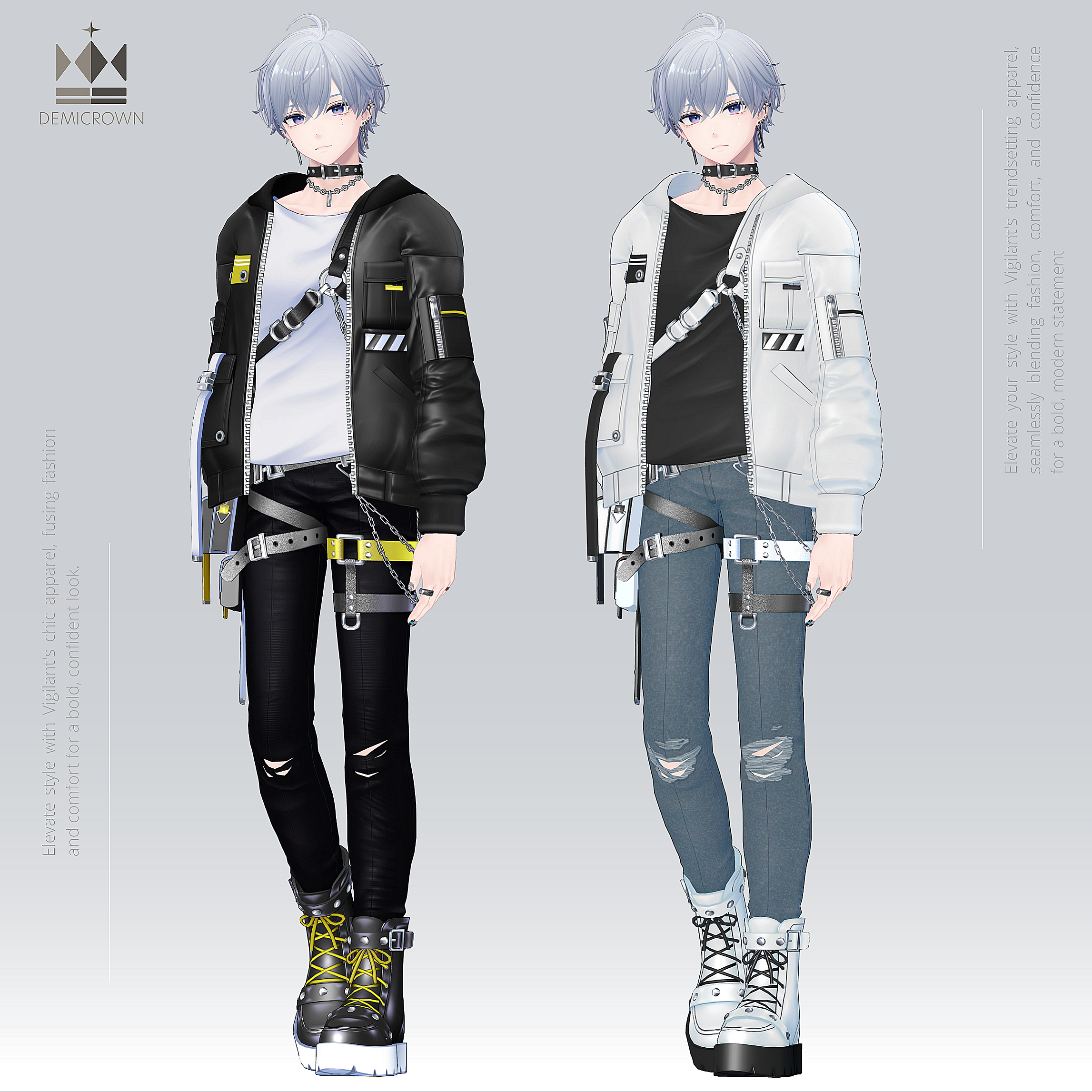 【狛乃対応】Vigilant Style【VRChat】 - Demicrown - BOOTH