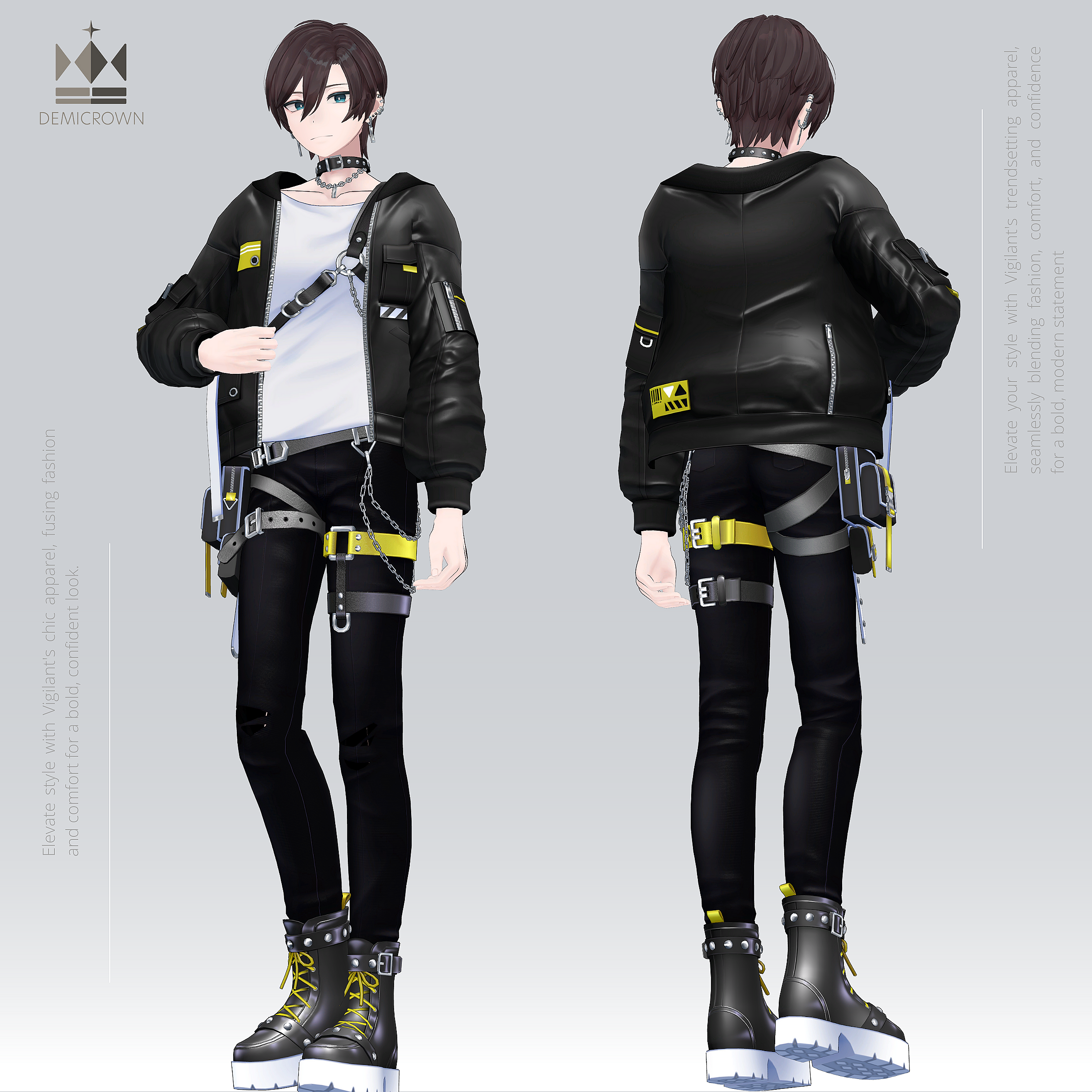 【碼希対応】Vigilant Style【VRChat】 - Demicrown - BOOTH