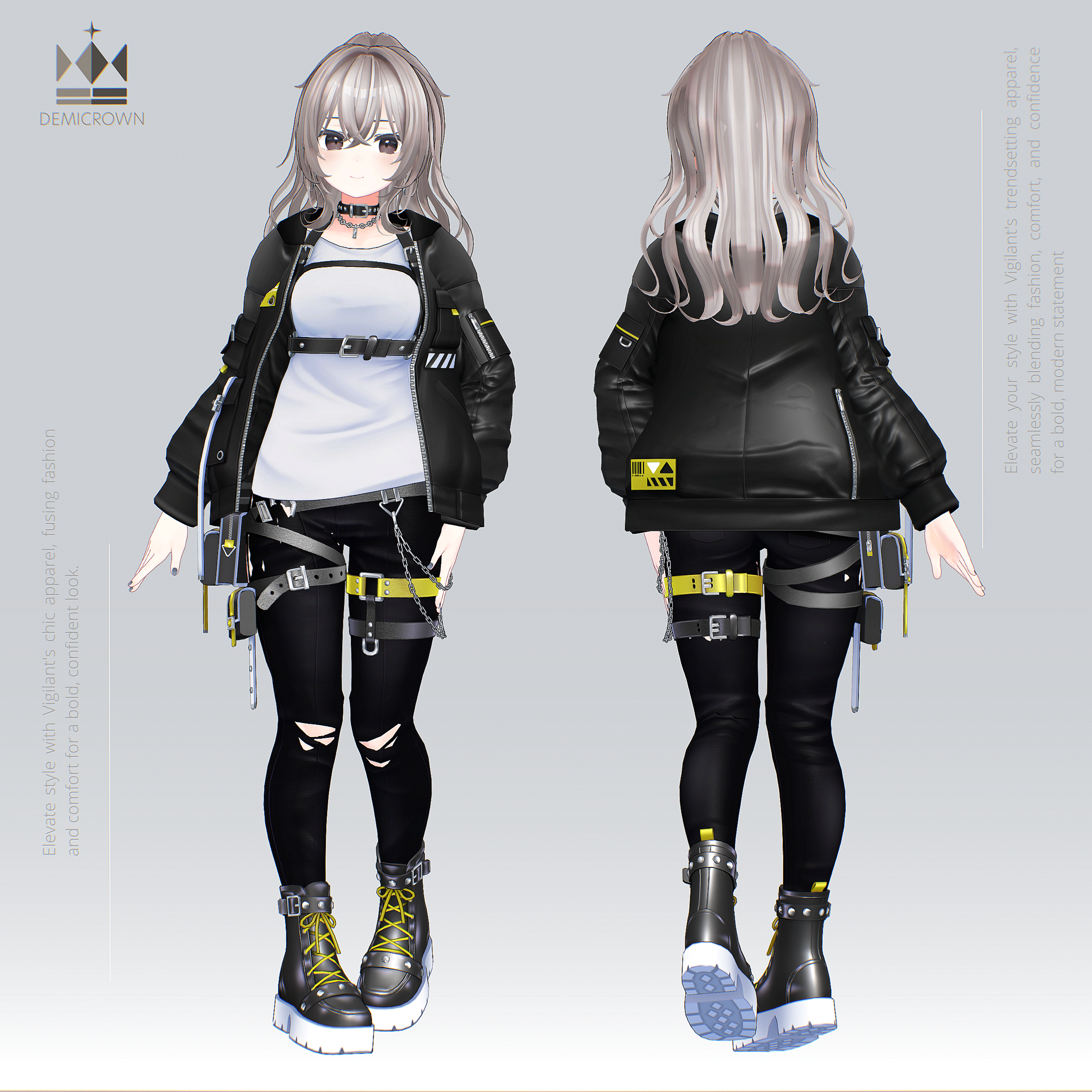 【桔梗対応】Vigilant Style【VRChat】 - Demicrown - BOOTH