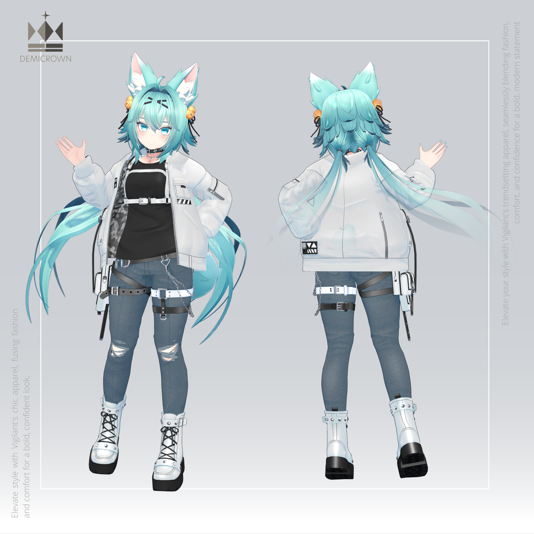 【竜胆対応】Vigilant Style【VRChat】 - Demicrown - BOOTH