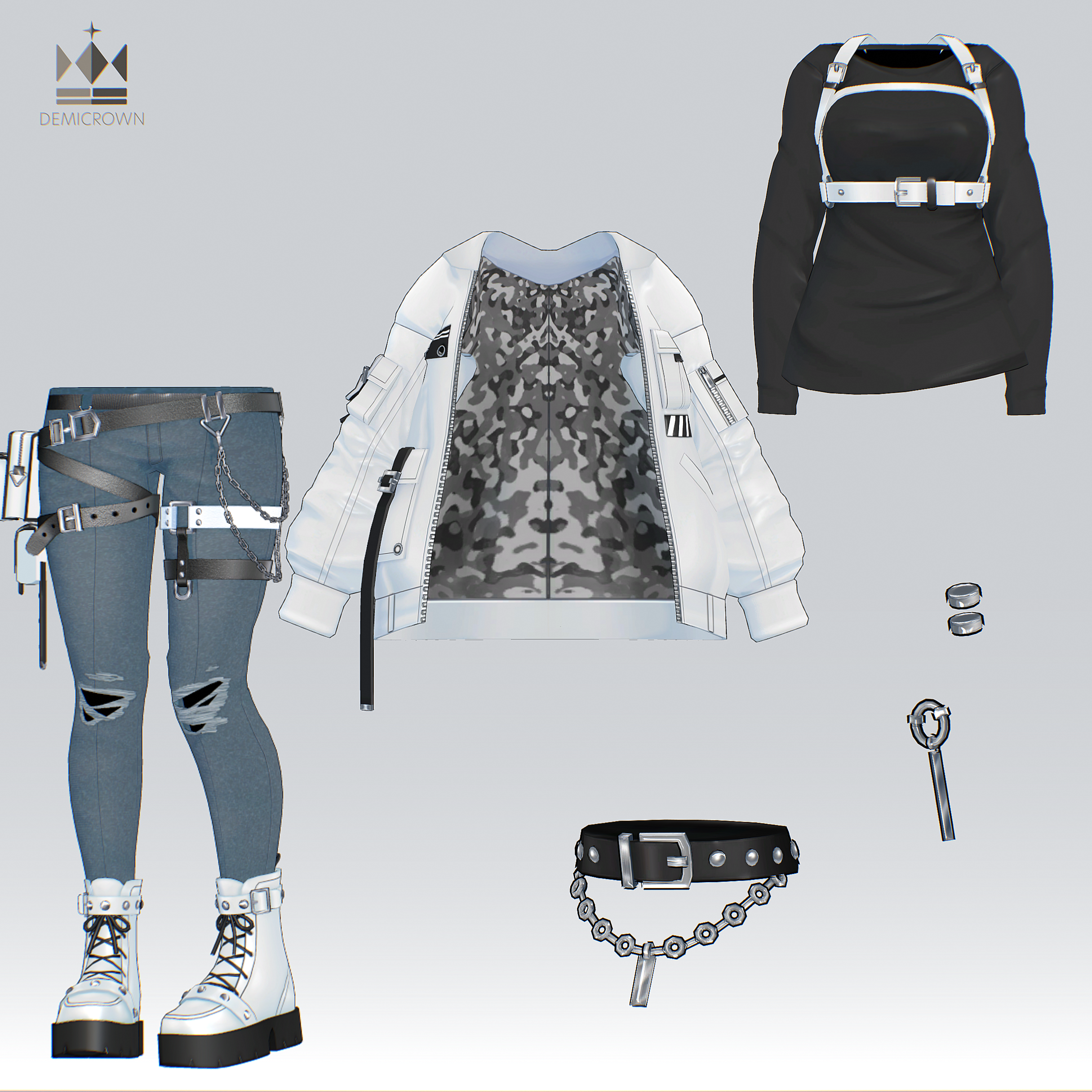 【Sio対応】Vigilant Style【VRChat】 - Demicrown - BOOTH