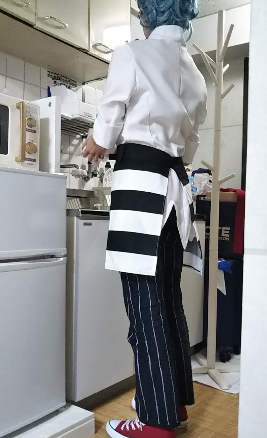 しましまエプロン - red-panda - BOOTH