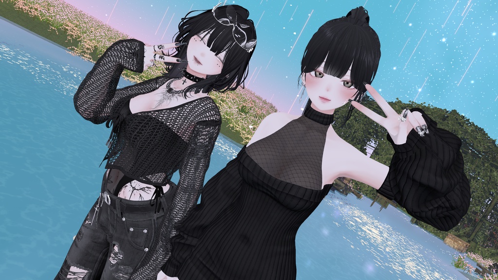 腕組み、手つなぎギミック - PLink - BOOTH