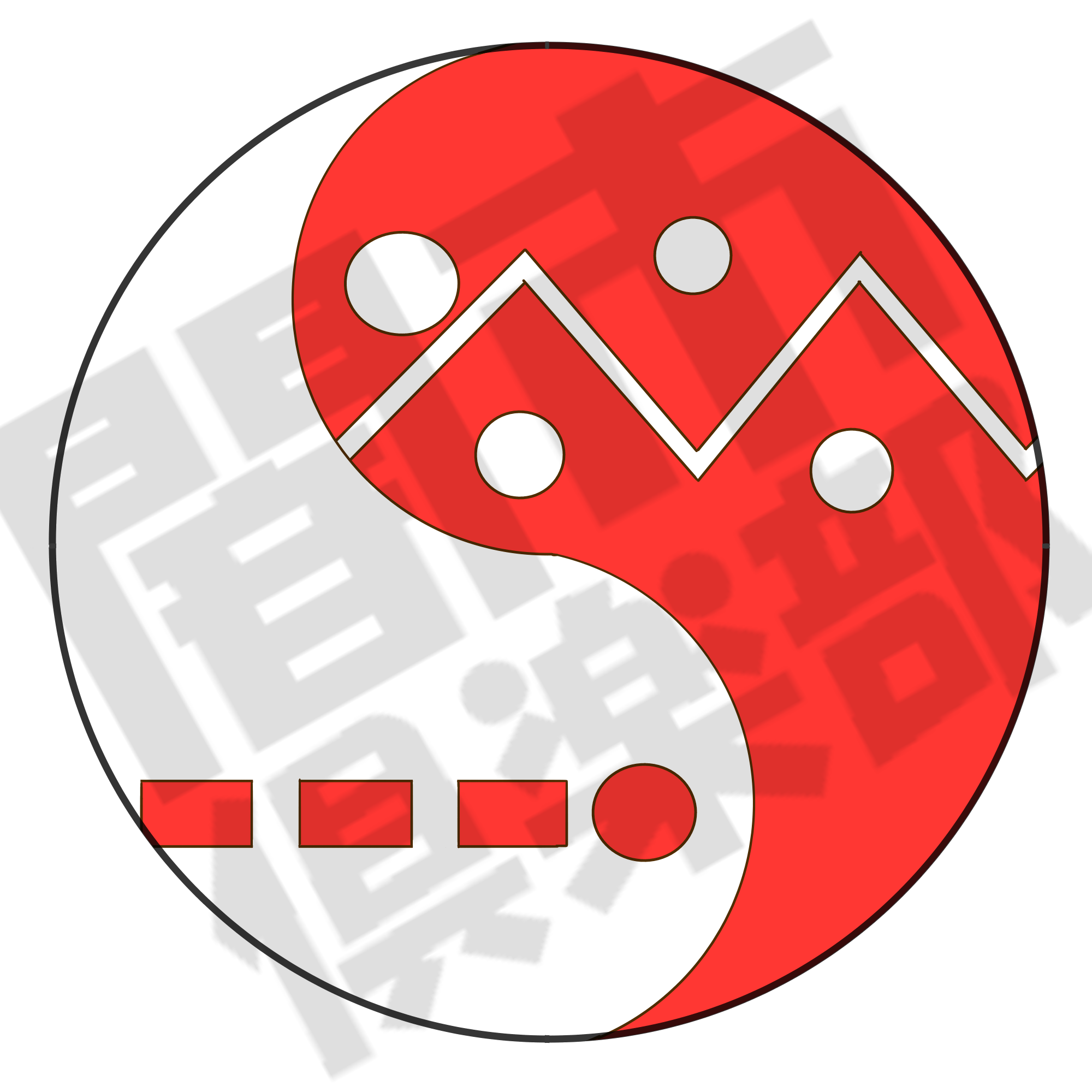 東方モチーフアイコンステッカーvol4 - 闇市倶楽部 - BOOTH